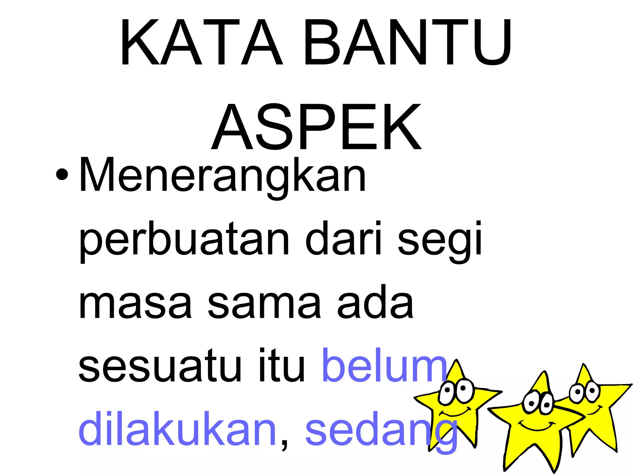 Kata Bantu | PPT