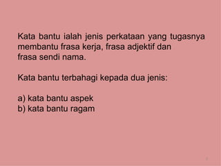 Kata Bantu | PPT