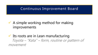 Continuous Improvement | PPT