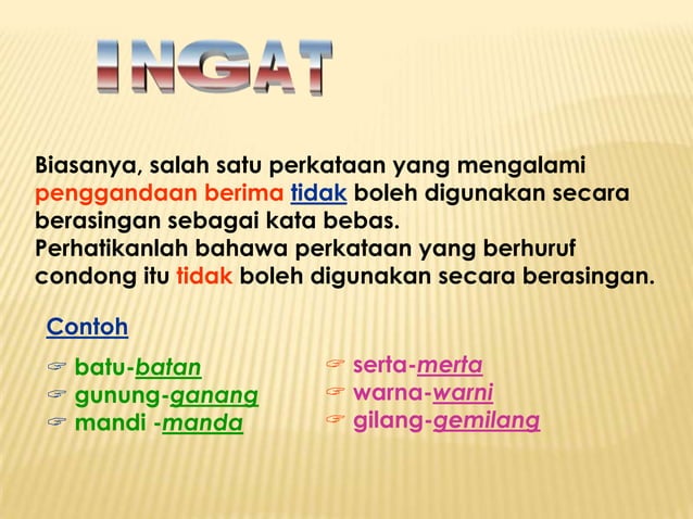 Kata ganda | PPTX