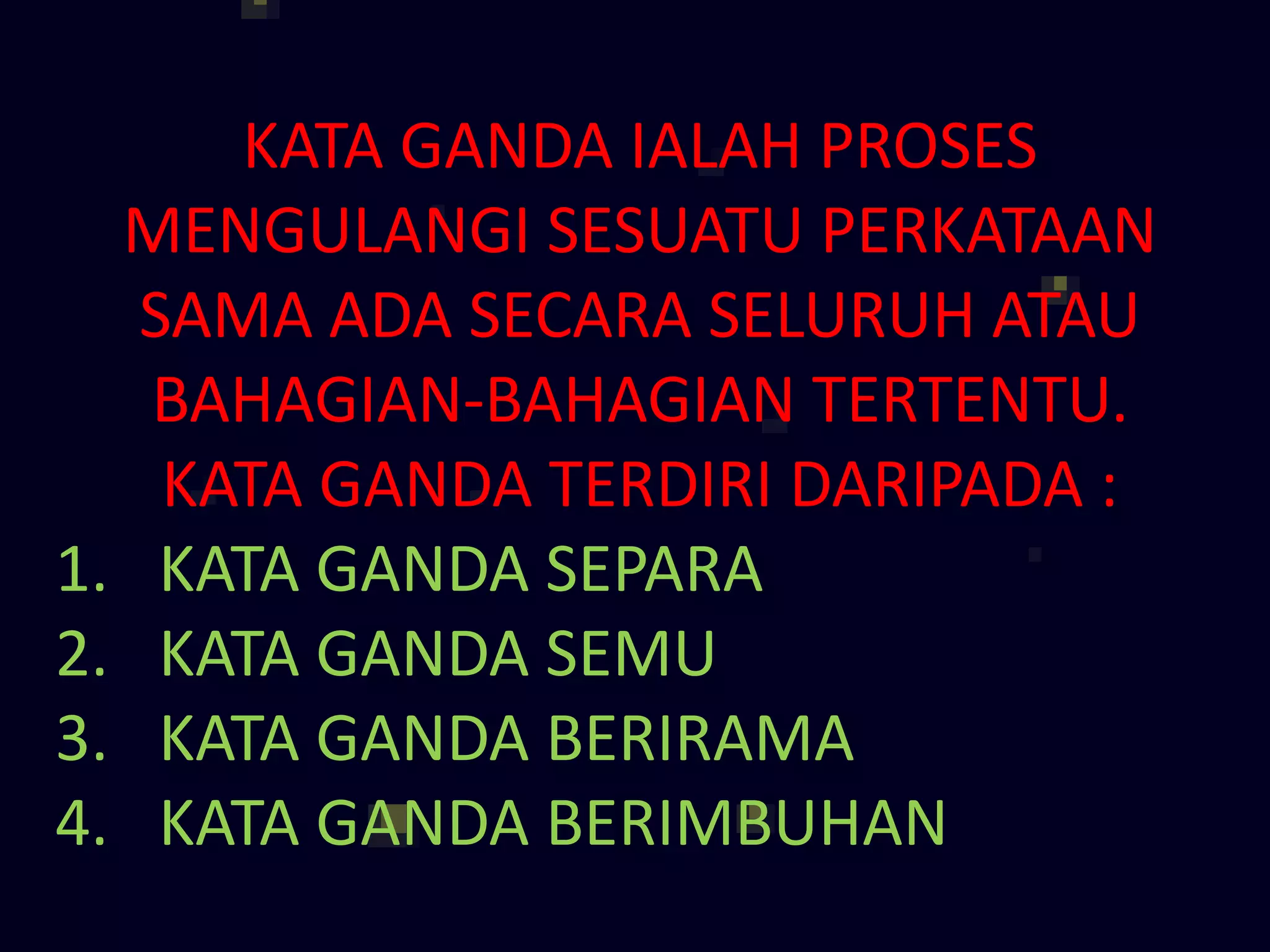 Kata ganda | PPTX
