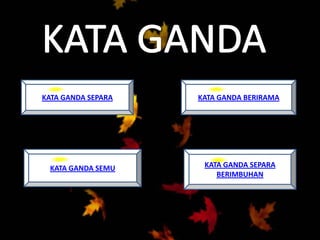 Kata ganda | PPTX
