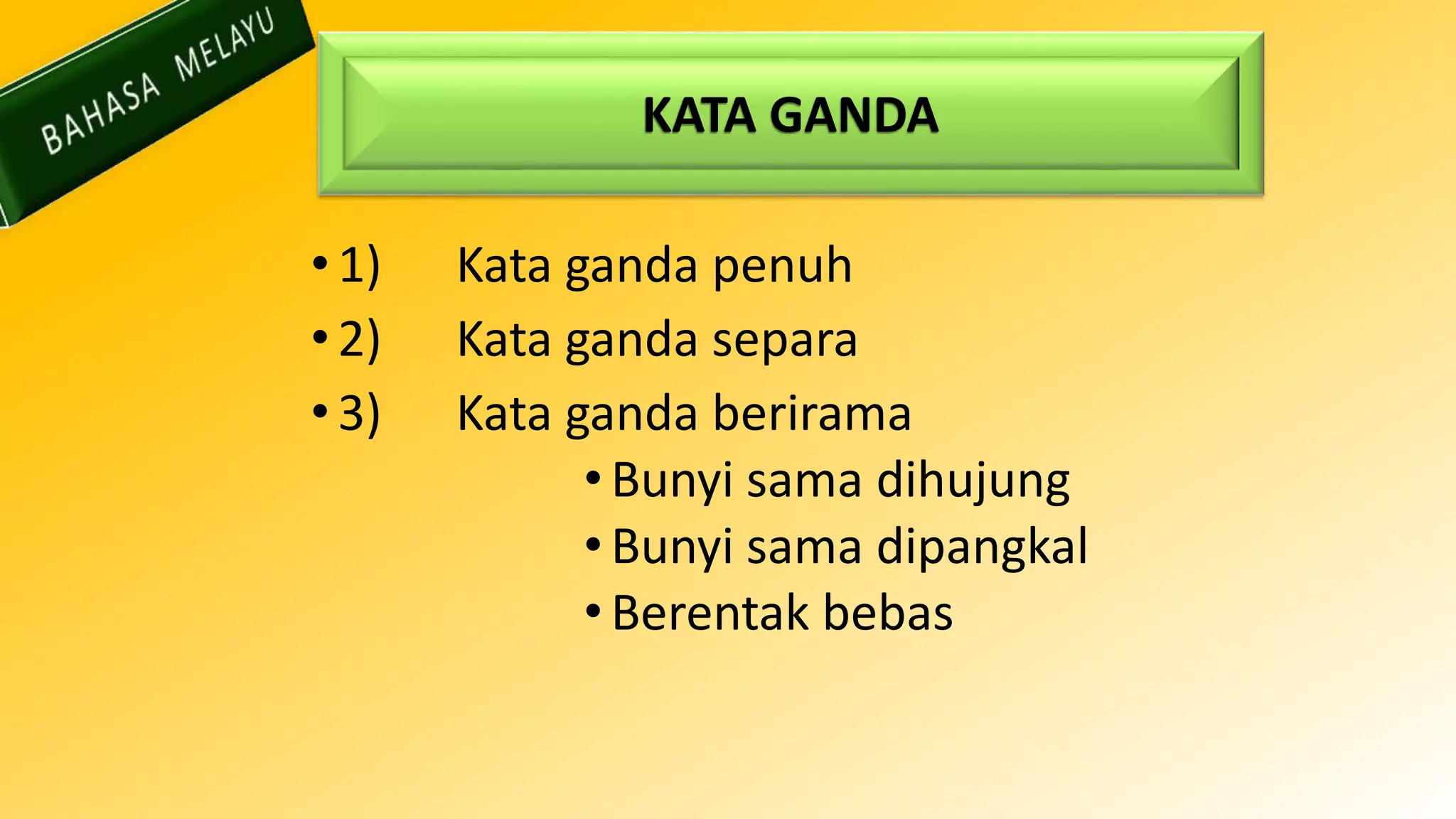 KATA GANDA | PPTX