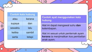 Kata Hubung dan Kata Sendi Nama | PPTX