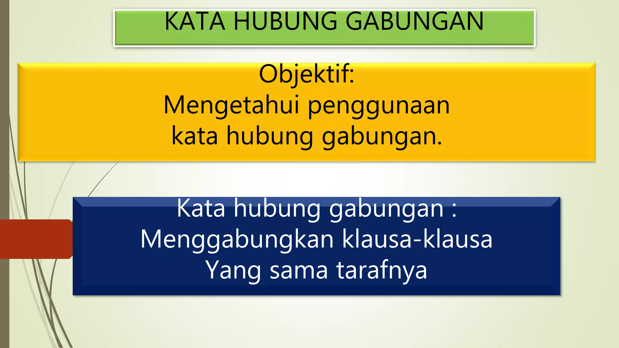 KATA HUBUNG GABUNGAN | PPTX
