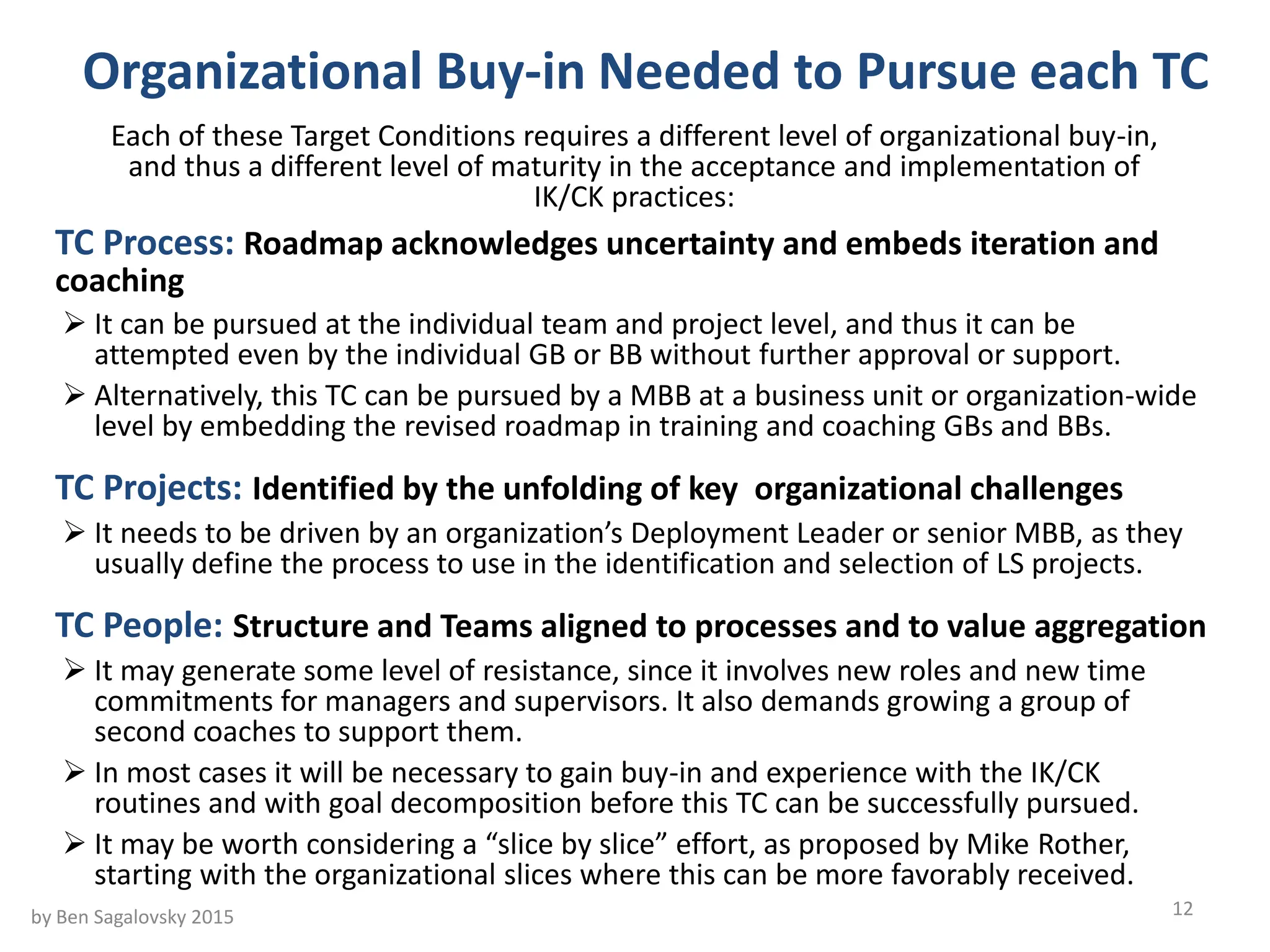 Leveraging the Toyota Kata to re-energize your Lean Sigma initiative | PPT
