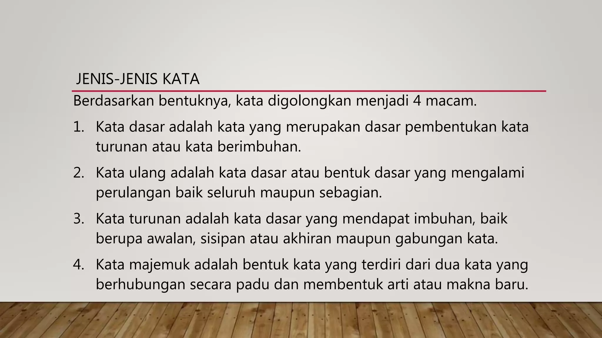 Kata, kalimat, dan paragraf bahasa indonesia | PPTX