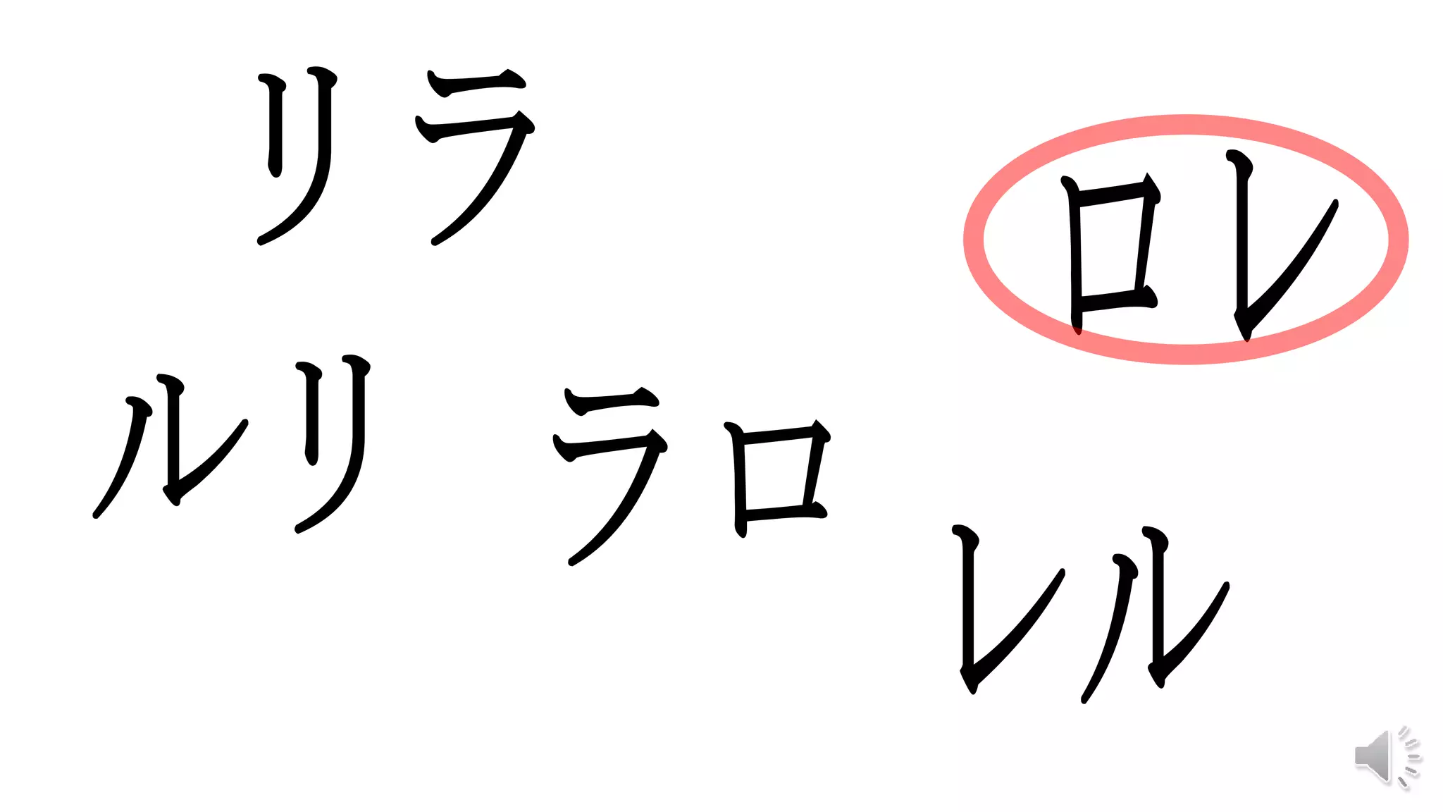 Katakana practice rarirurero | PPTX