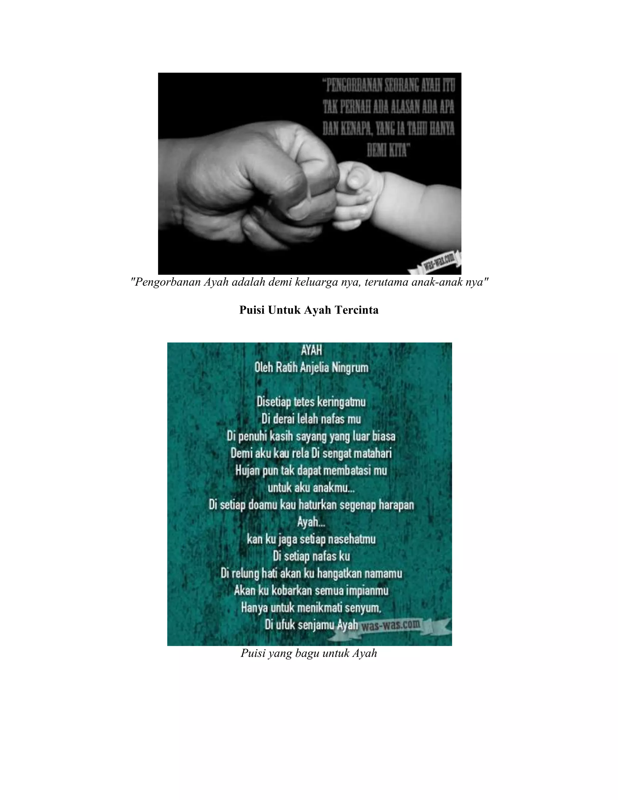 Kata kata untuk ayah | PDF