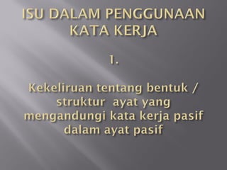 Kata kerja | PDF