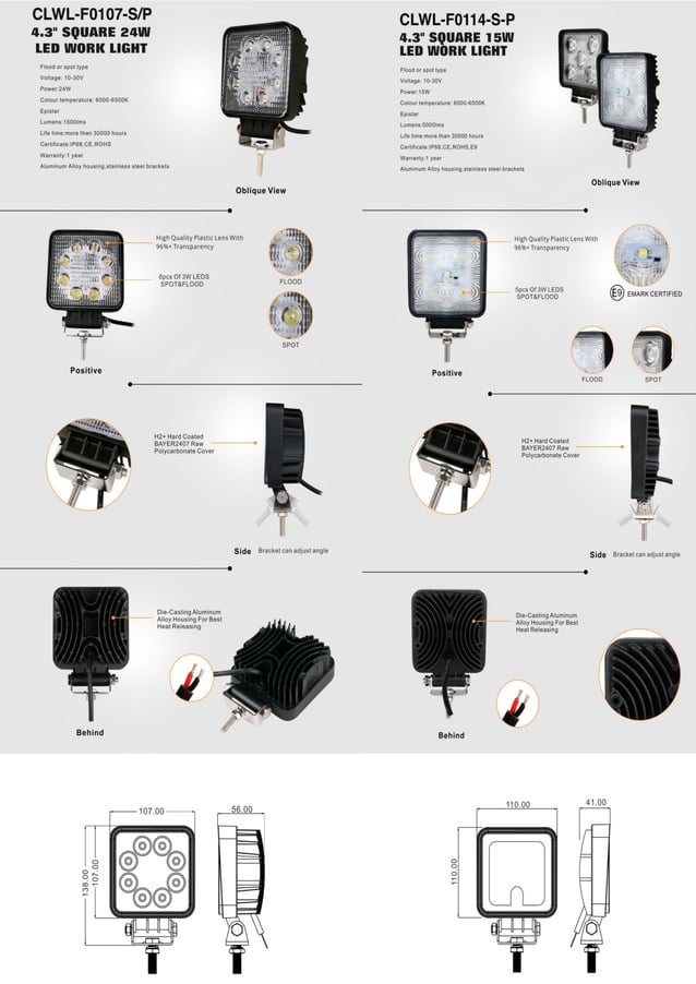 Comet Lights Catalog 2018 | PDF