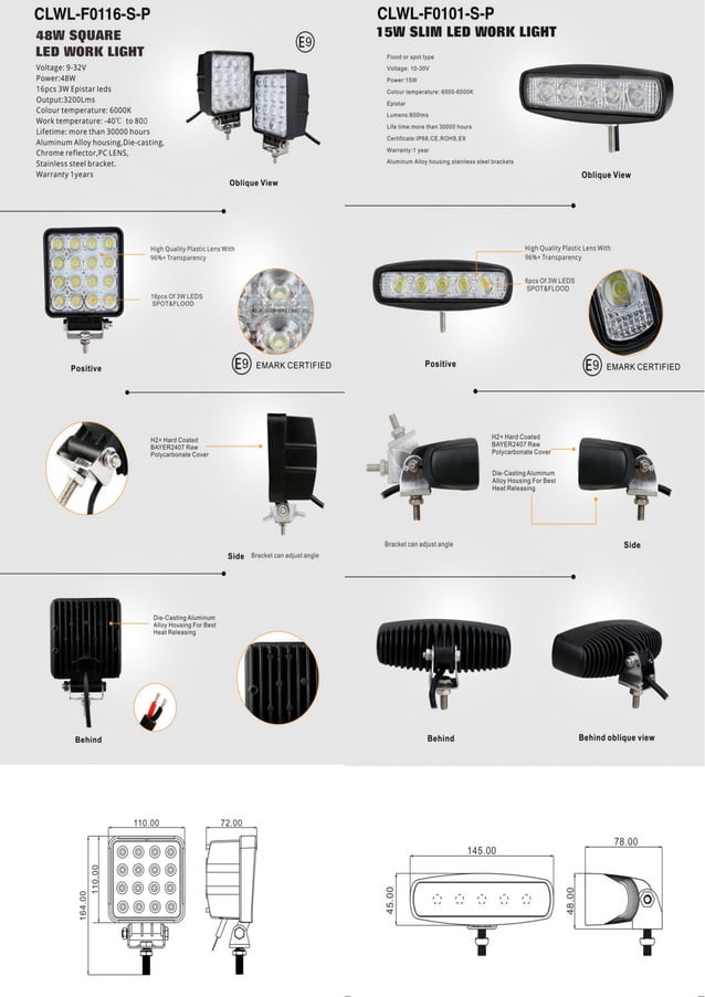 Comet Lights Catalog 2018 | PDF