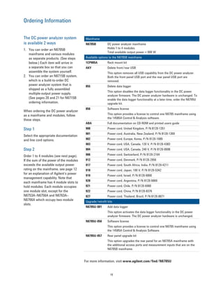 Katalog agilent-dc-power-analyzer-n6705 b-tridinamika | PDF