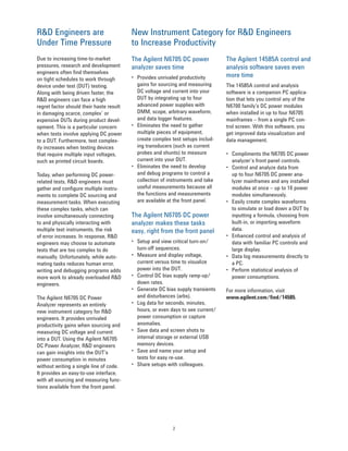 Katalog agilent-dc-power-analyzer-n6705 b-tridinamika | PDF