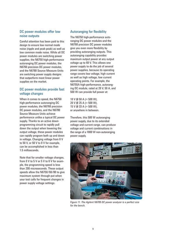 Katalog agilent-dc-power-analyzer-n6705 b-tridinamika | PDF