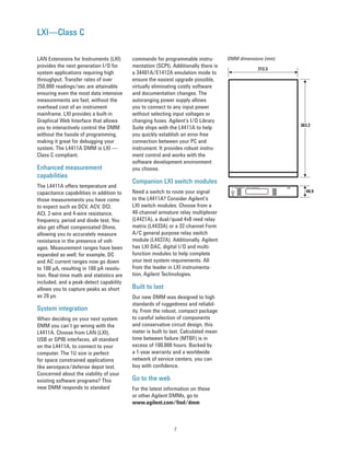 Katalog agilent-digital-multimeter-L4411 a-system-tridinamika | PDF