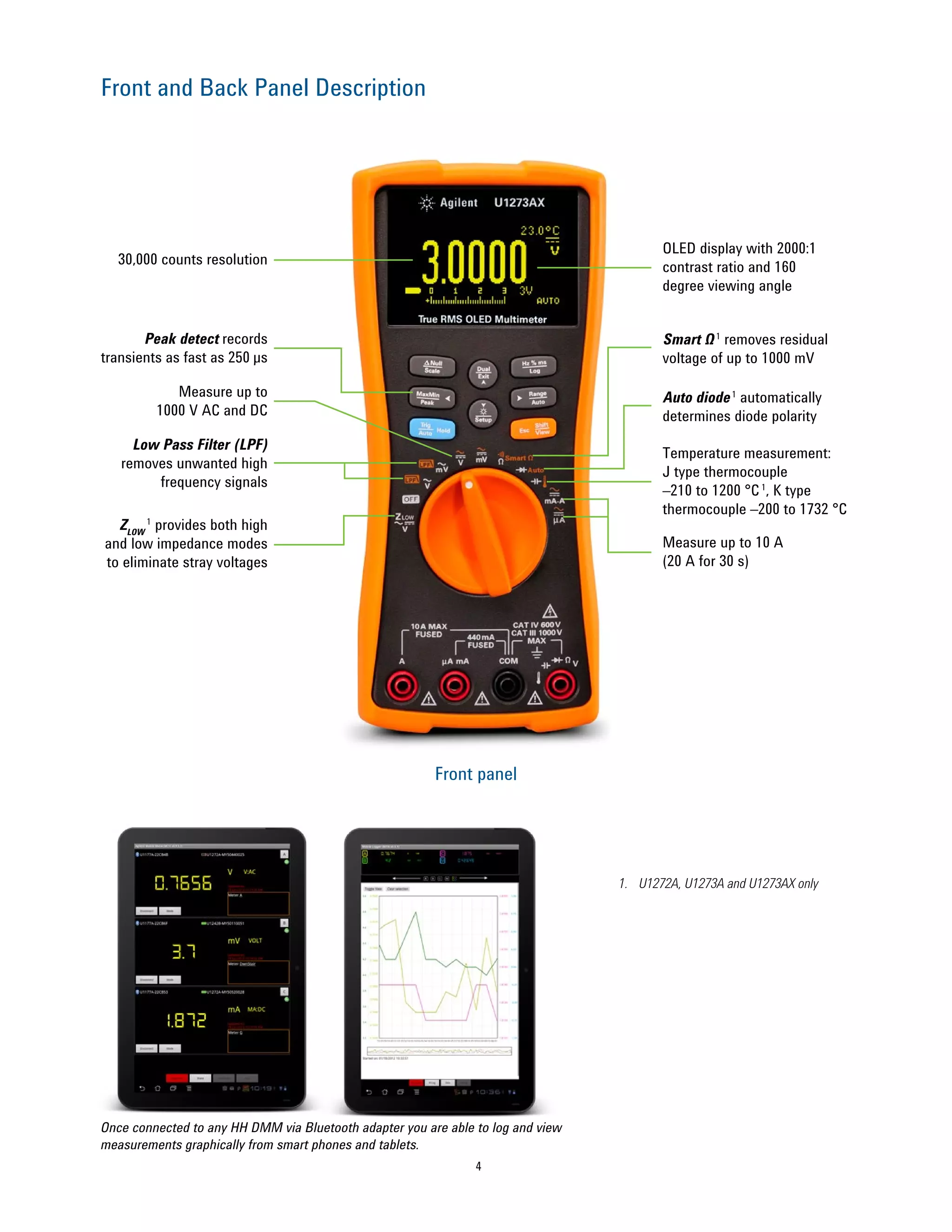 Katalog agilent-u1271a-series-handheld-digital-multimeter-tridinamika | PDF