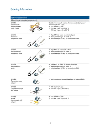 Katalog agilent-u1272a-series-handheld-digital-multimeter-tridinamika | PDF