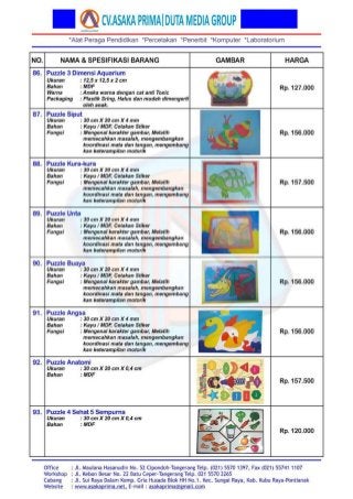 ALAT PERAGA EDUKATIF PAUD APE DALAM DAN LUAR APE PAUD 2022 -2023 | PDF