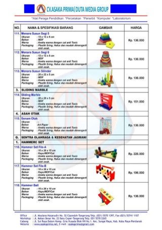 ALAT PERAGA EDUKATIF PAUD APE DALAM DAN LUAR APE PAUD 2022 -2023 | PDF