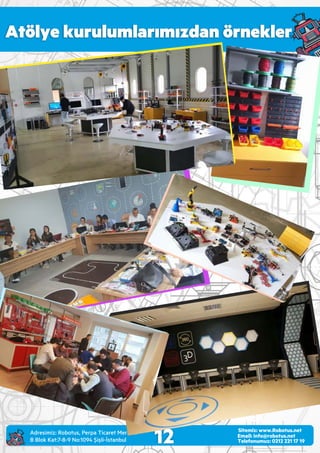 Robotus Atölye Katalogu - Okul Atölyeleri | PDF