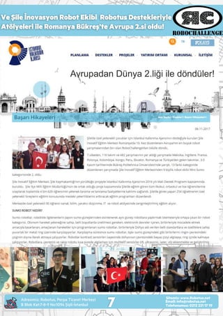 Robotus Atölye Katalogu - Okul Atölyeleri | PDF