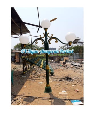 DAP Jual Tiang Lampu Antik Pju Dekoratif Lampu Taman Klasik | PDF