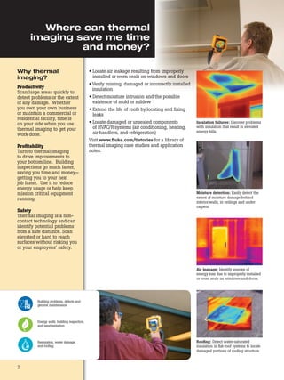 Katalog fluke-building-thermal-imagers | PDF | Indoor Environmental ...