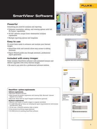 Katalog fluke-building-thermal-imagers | PDF | Indoor Environmental ...