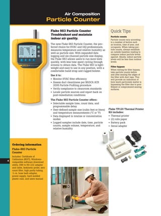 Katalog fluke-hvac-tools-indoor-air-quality-by-tridinamika | PDF ...