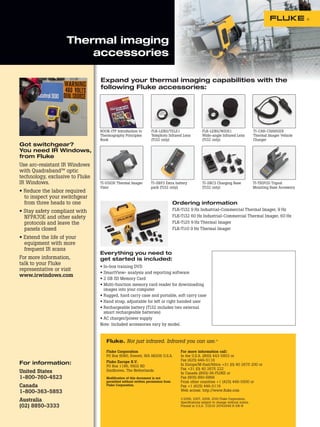 Katalog fluke-industrial-thermal-imagers | PDF