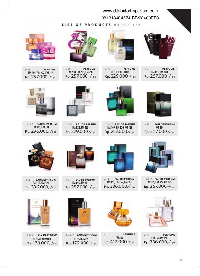 KATALOG PARFUM ORIGINAL MURAH DAN BERKWALITAS