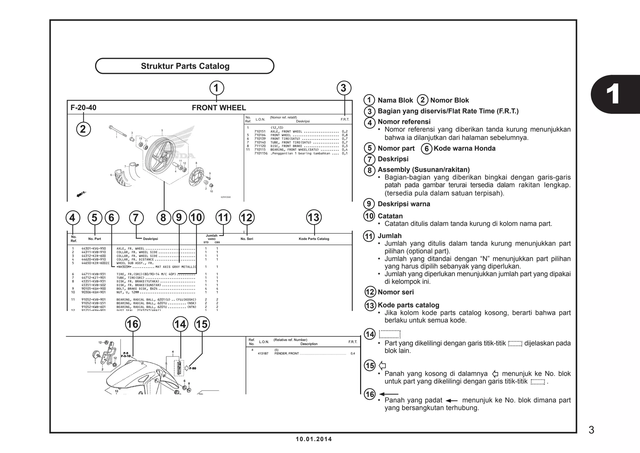 Katalog suku-cadang-honda-supra-x-125-fi-k41 | PDF