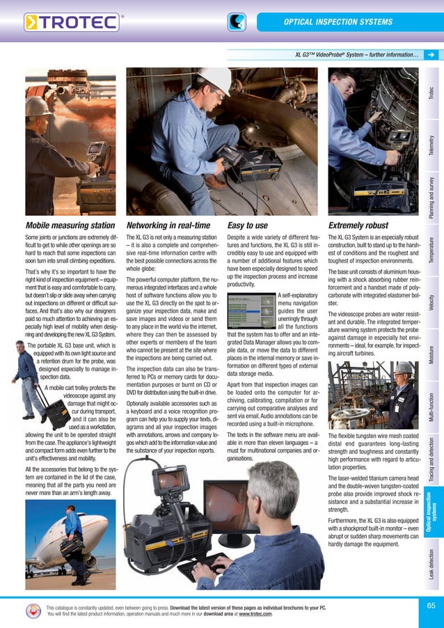 Katalog trotec-xl63-videoprobe-system-videoendoscopy-tridinamika | PDF ...