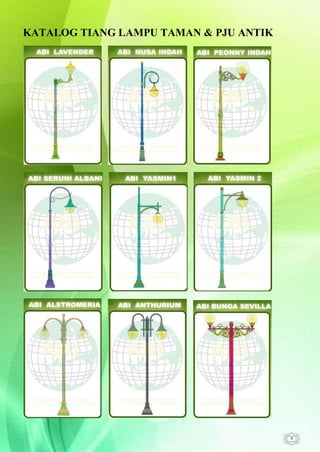 TIANG LAMPU TAMAN ANTIK | PDF