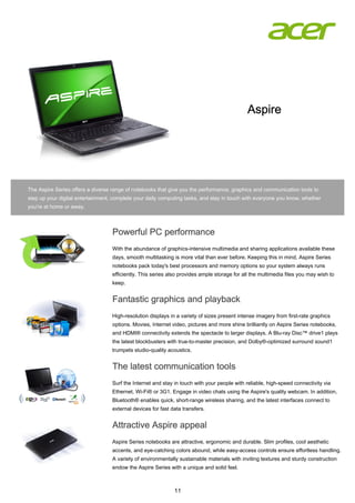 Katalog acer notebook | PDF