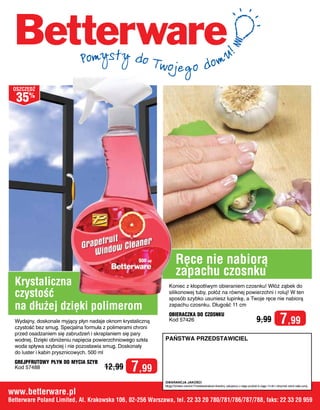 Katalog Betterware Marzec | PDF | Grocery Shopping | Shopping