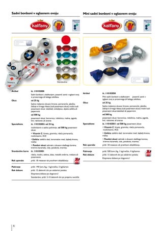 Sweet Advertising Catalogue | PDF