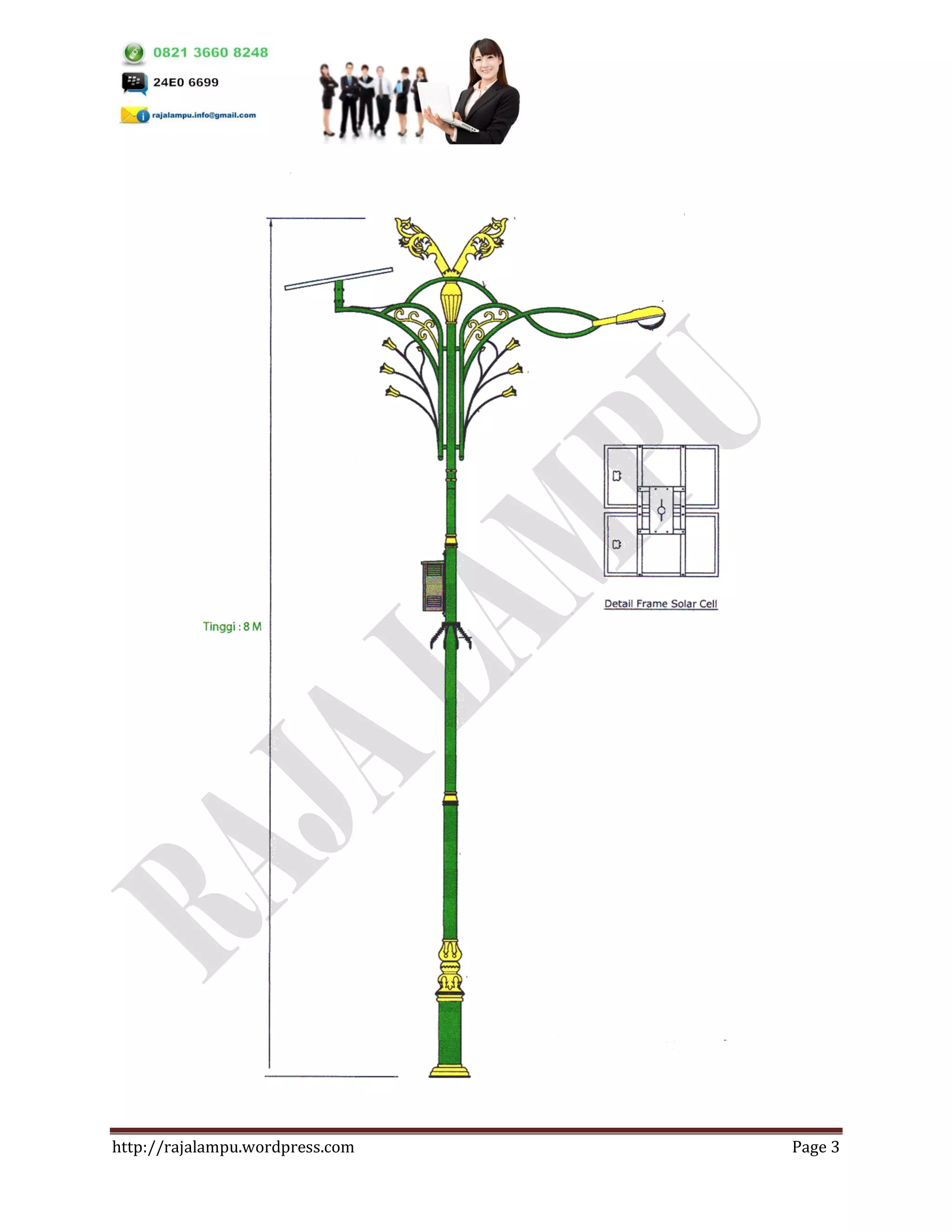 DAFTAR HARGA TIANG LAMPU KLASIK MOTIF MELAYU 2019 | PDF