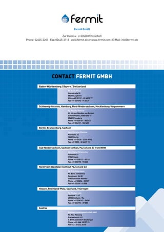 Fermit India, Call +91-98851-49412, sales@projectsalescorp.com