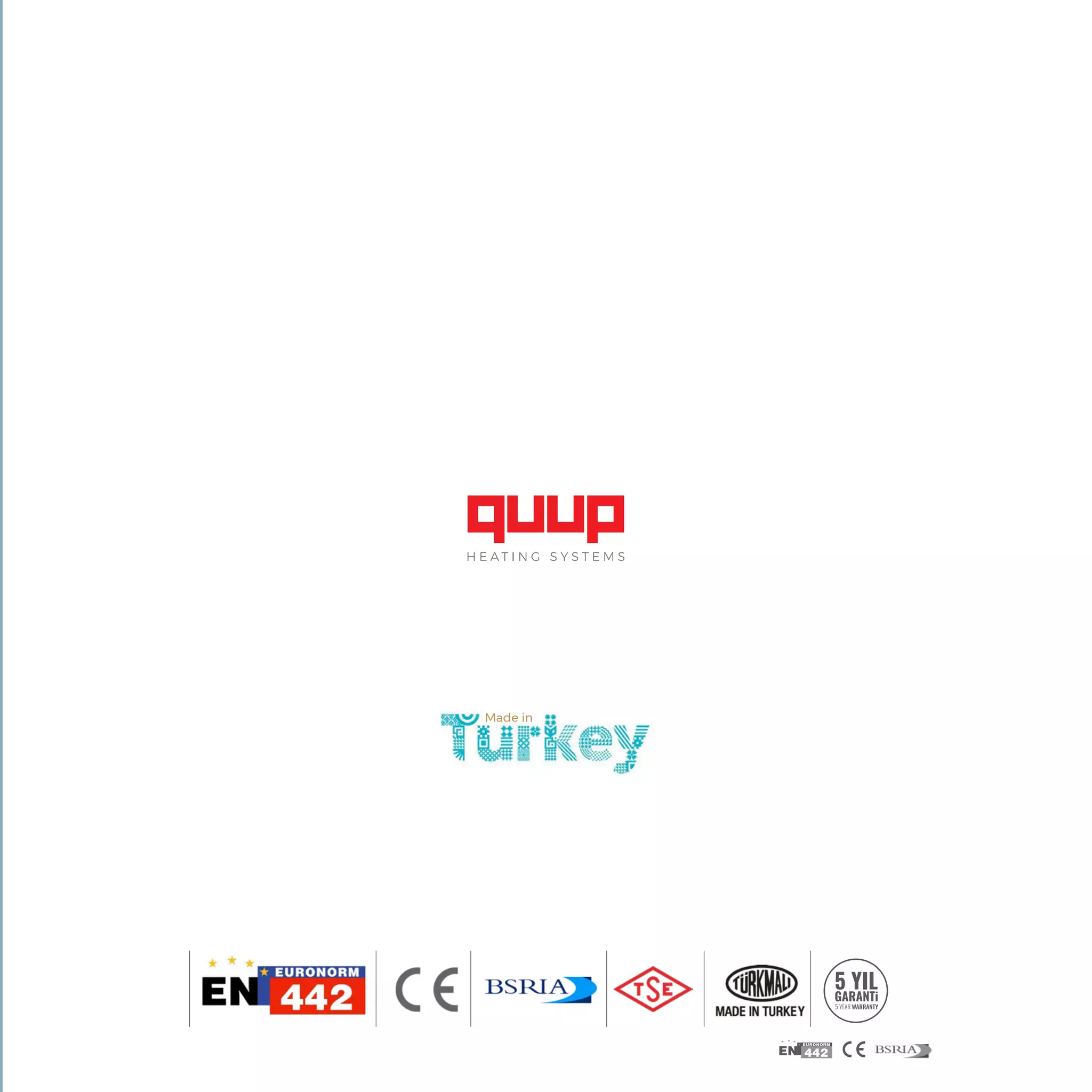 Quup Product Catalogue | PDF