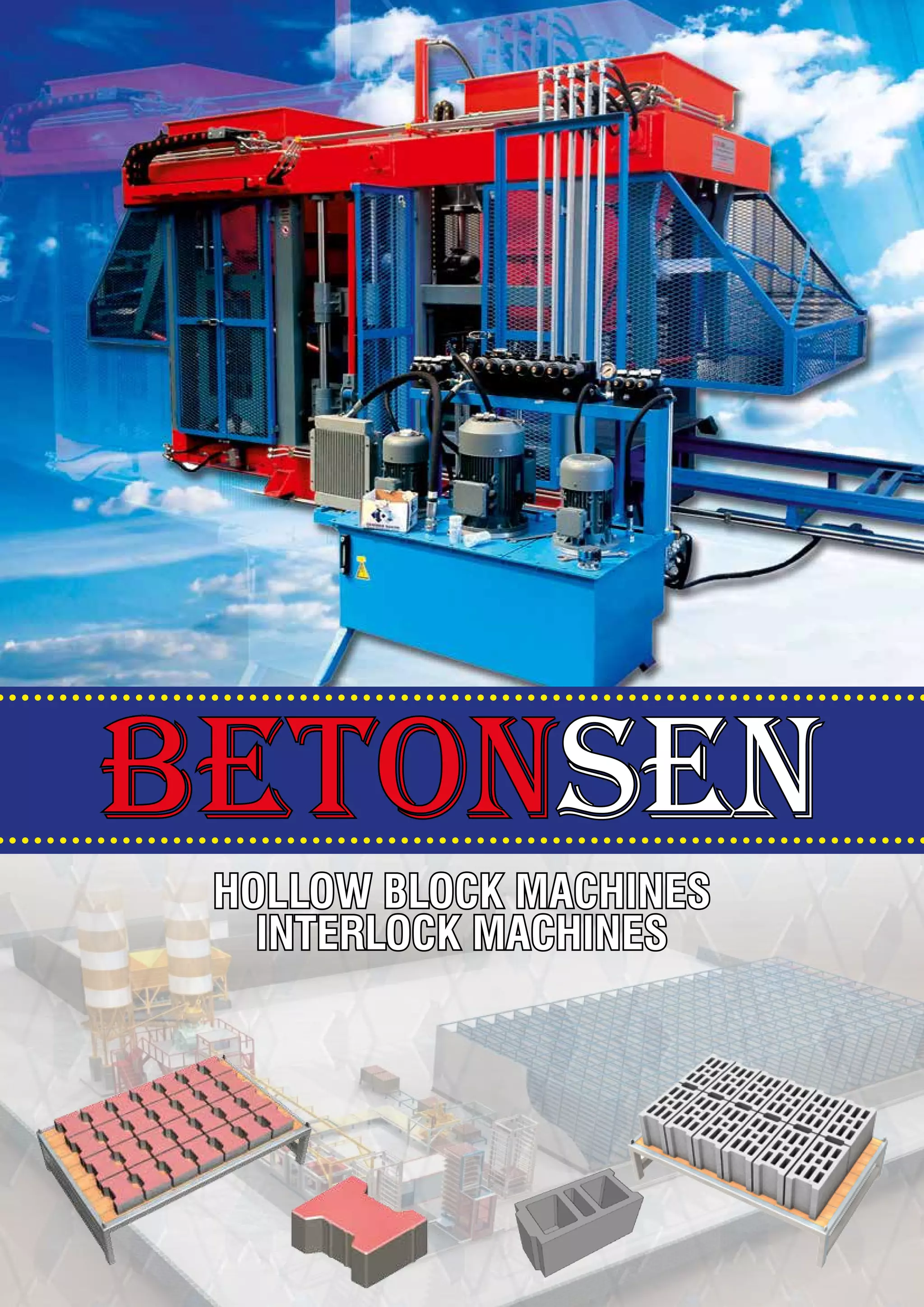 HOLLOW BLOCK - INTERLOCK MACHINES | PDF