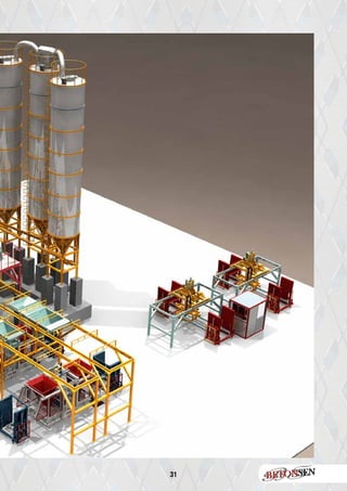 HOLLOW BLOCK - INTERLOCK MACHINES | PDF