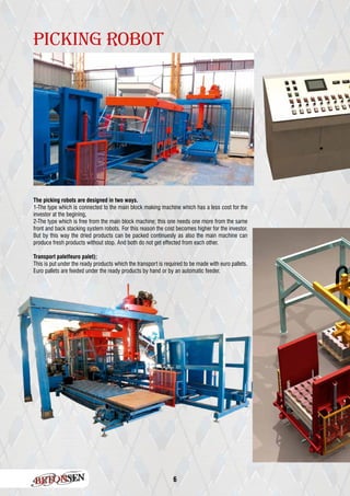 HOLLOW BLOCK - INTERLOCK MACHINES | PDF