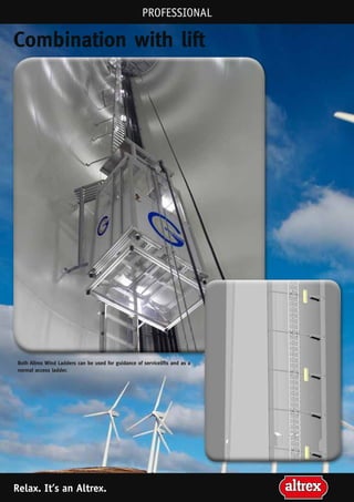 Catalog Altrex Windturbine Ladder | PDF
