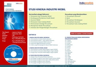 Katalog Laporan Industri Indonesia 2013 - 2014 | PDF