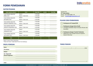 Katalog Laporan Industri Indonesia 2013 - 2014 | PDF