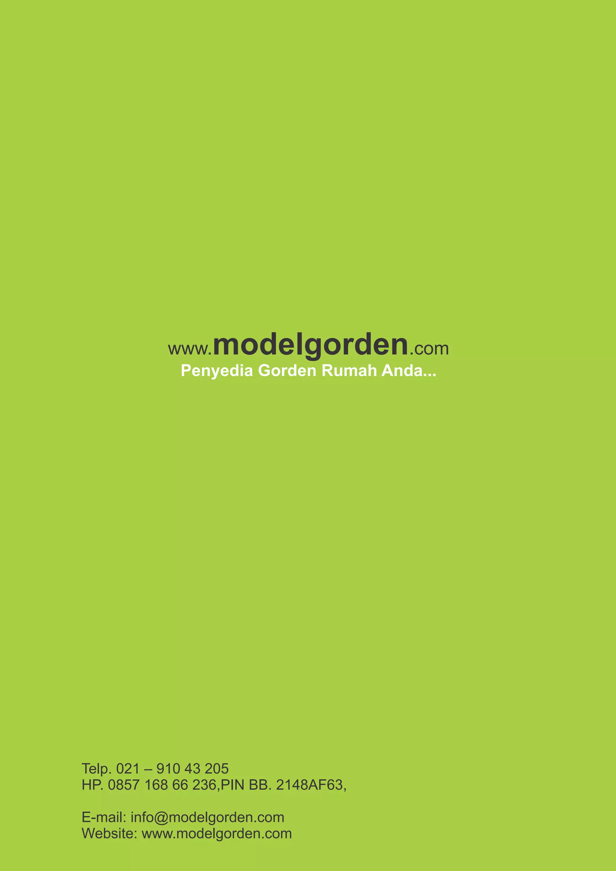 Katalog model gorden 2011 | PDF