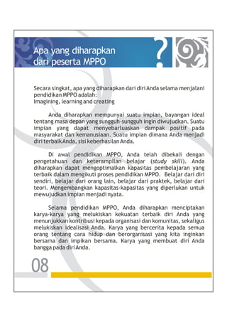 Katalog MPPO (Magister Perubahan dan Pengembangan Organisasi) | PDF