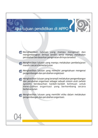 Katalog MPPO (Magister Perubahan dan Pengembangan Organisasi) | PDF